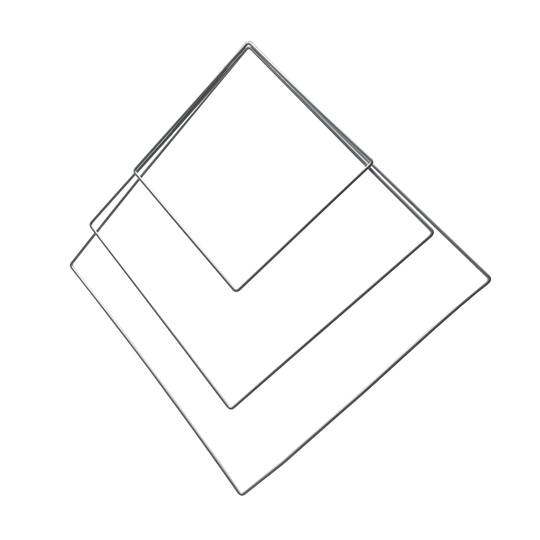 White Square Floral Form Set By Ashland Michaels white-square-floral-form-set-by-ashland-michaels